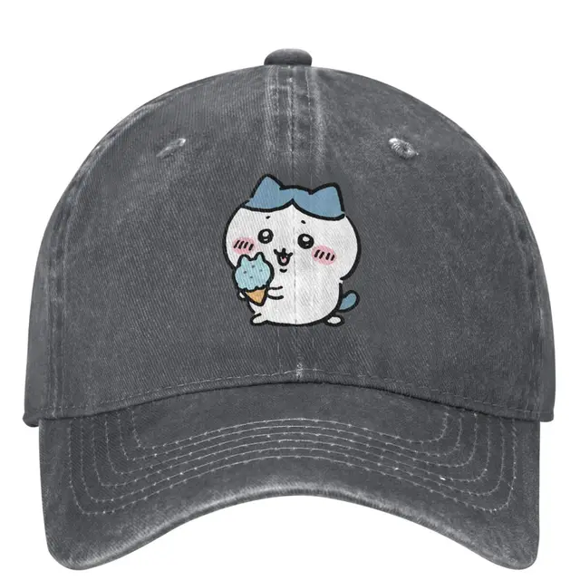 Hachiware Eating Ice Cream Baseball Cap - Chiikawa Plush