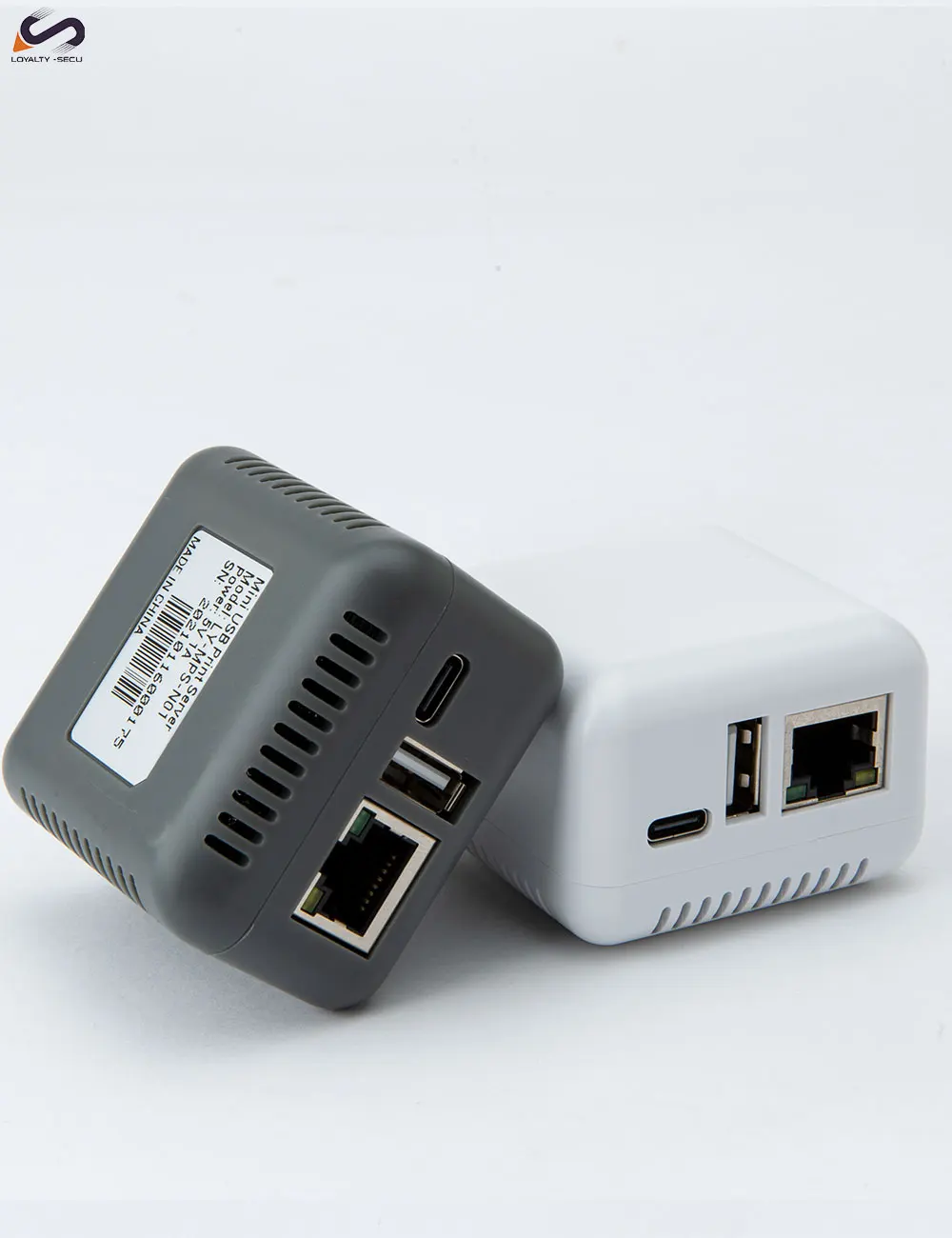 Loyalty-secu 1 Port Wifi Network Buetooth Print Server Adapter Supports ...