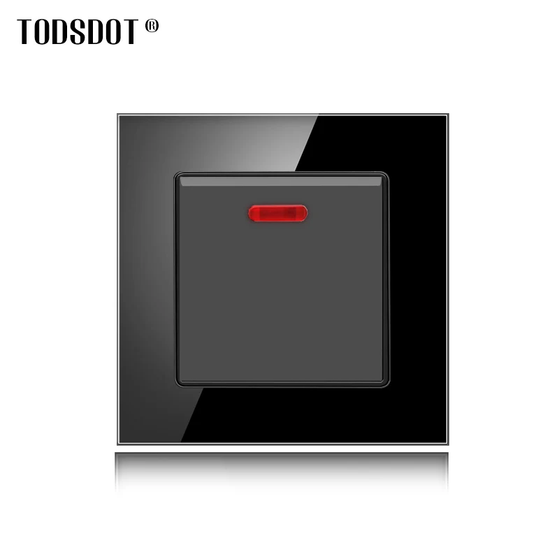 20A-45A-Large-Power-Luxury-Black-White-Panel-Switch-On-Off-Wall-Switch ...