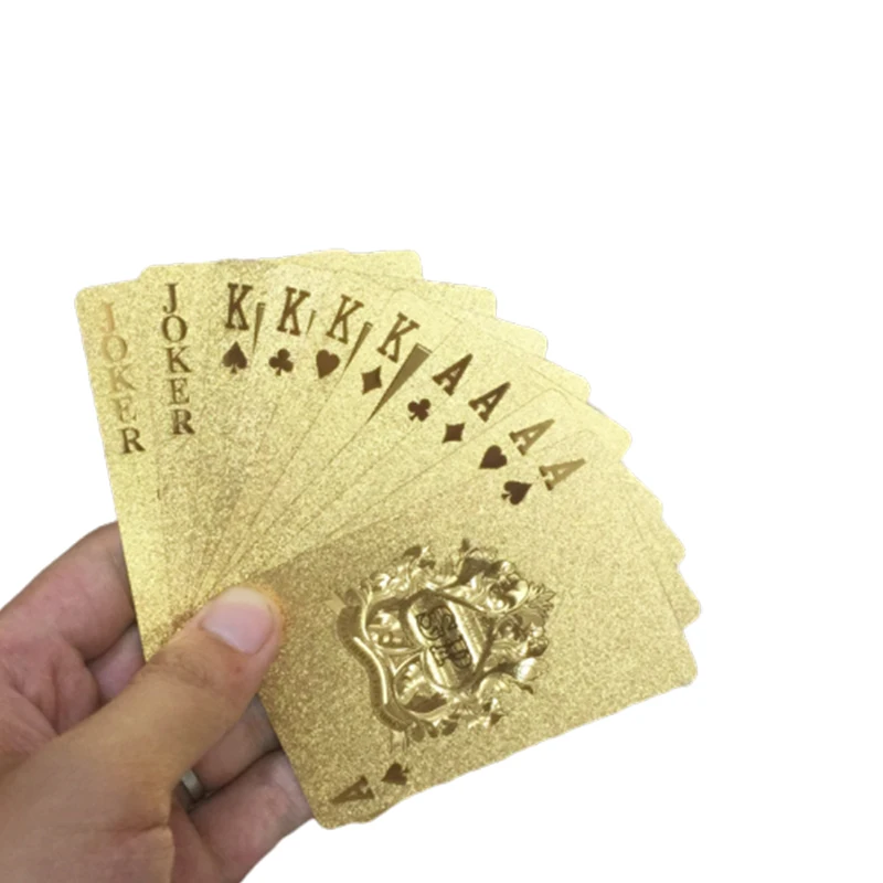 Waterproof-playing-cards-24K-gold-color-gold-foil-playing-cards-local ...