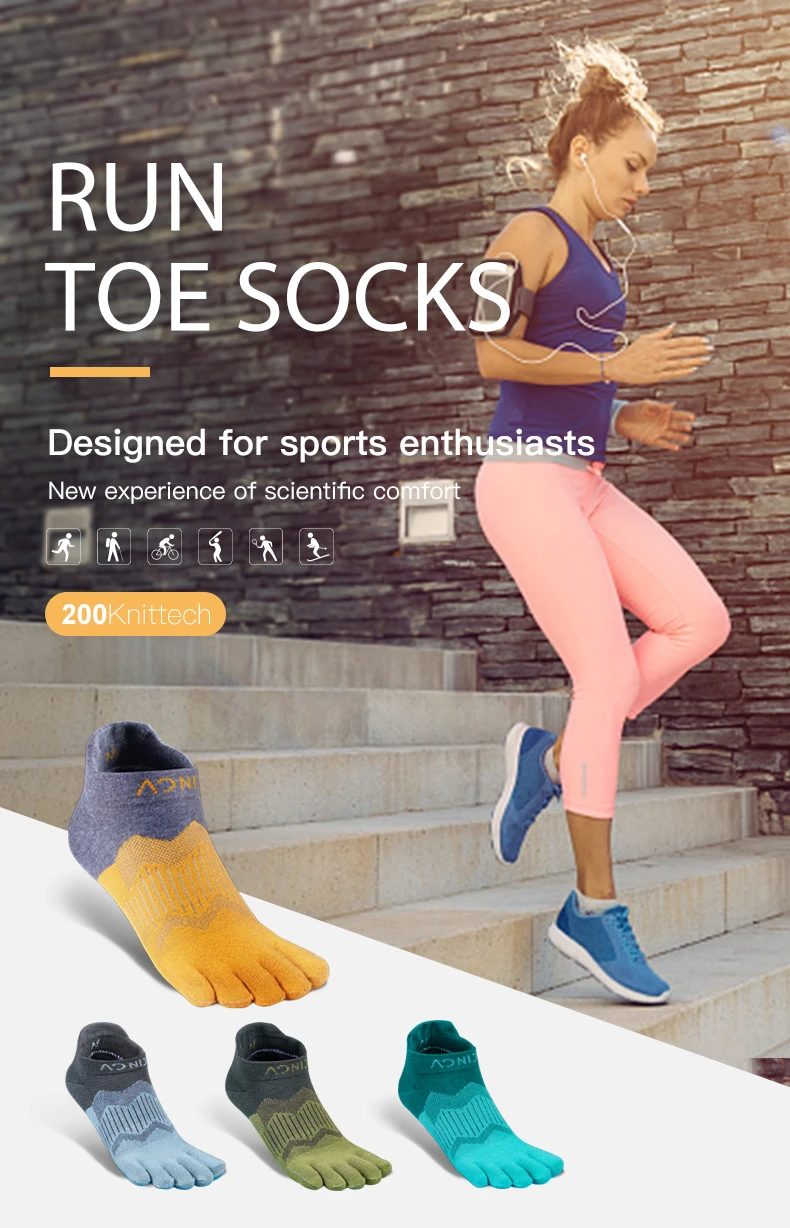 Running Accessories | Trail Running Sock | Running Toes Socks | Toe ...