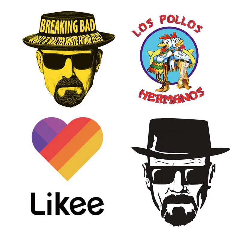 Breaking Bad Car Sticker Chicken Brothers Los Pollos Hermanos Decals ...