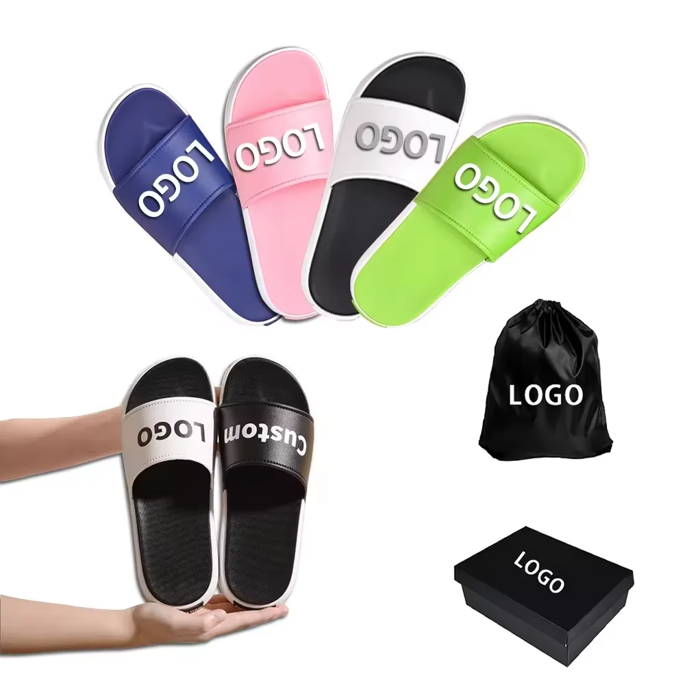 Custom-Logo-Slippers-New-Style-Design-Logo-Shoes-Luxury-Brand-Fashion ...