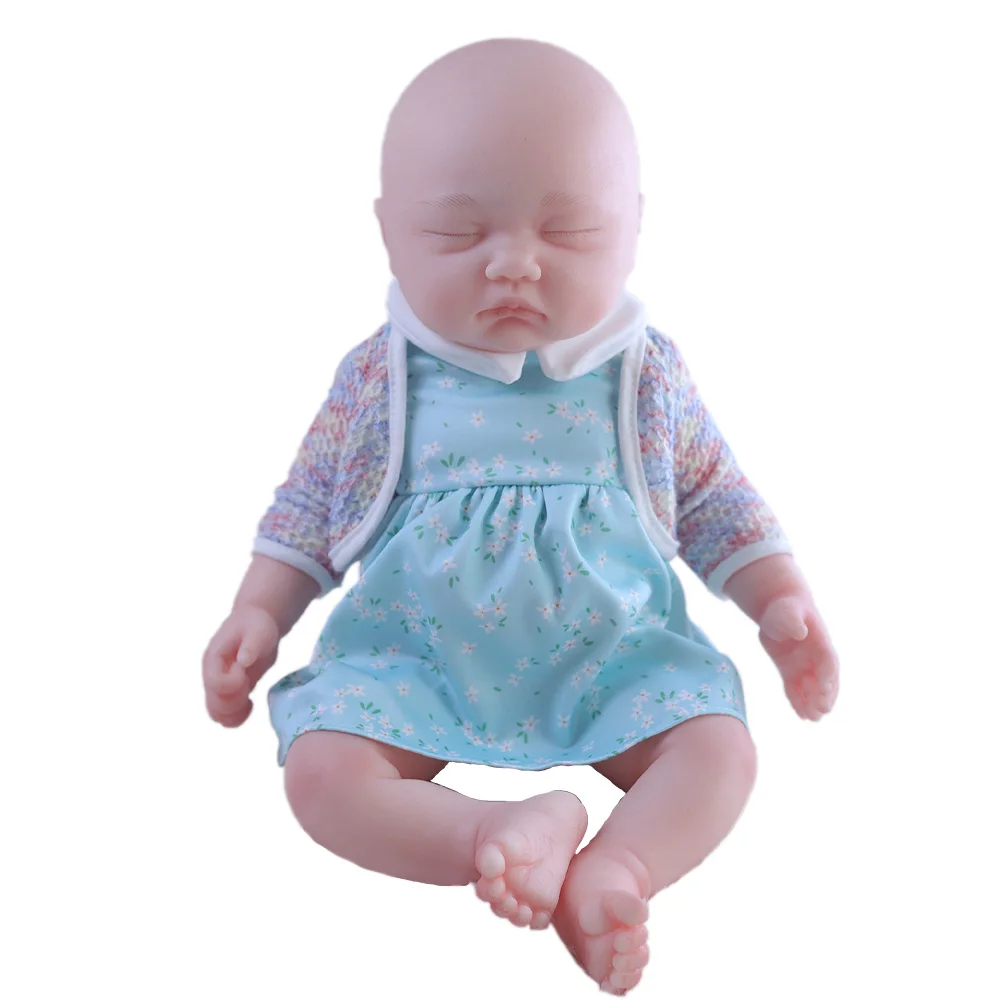 COSDOLL CS006 17.72inch 3.3kg 100% Full Body Silicone Reborn Baby Doll ...
