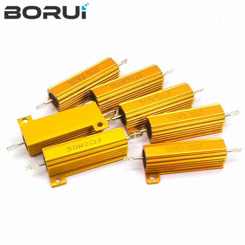 50W-100W-Aluminum-Power-Metal-Shell-Case-Wirewound-Resistor-0-01R-100K ...