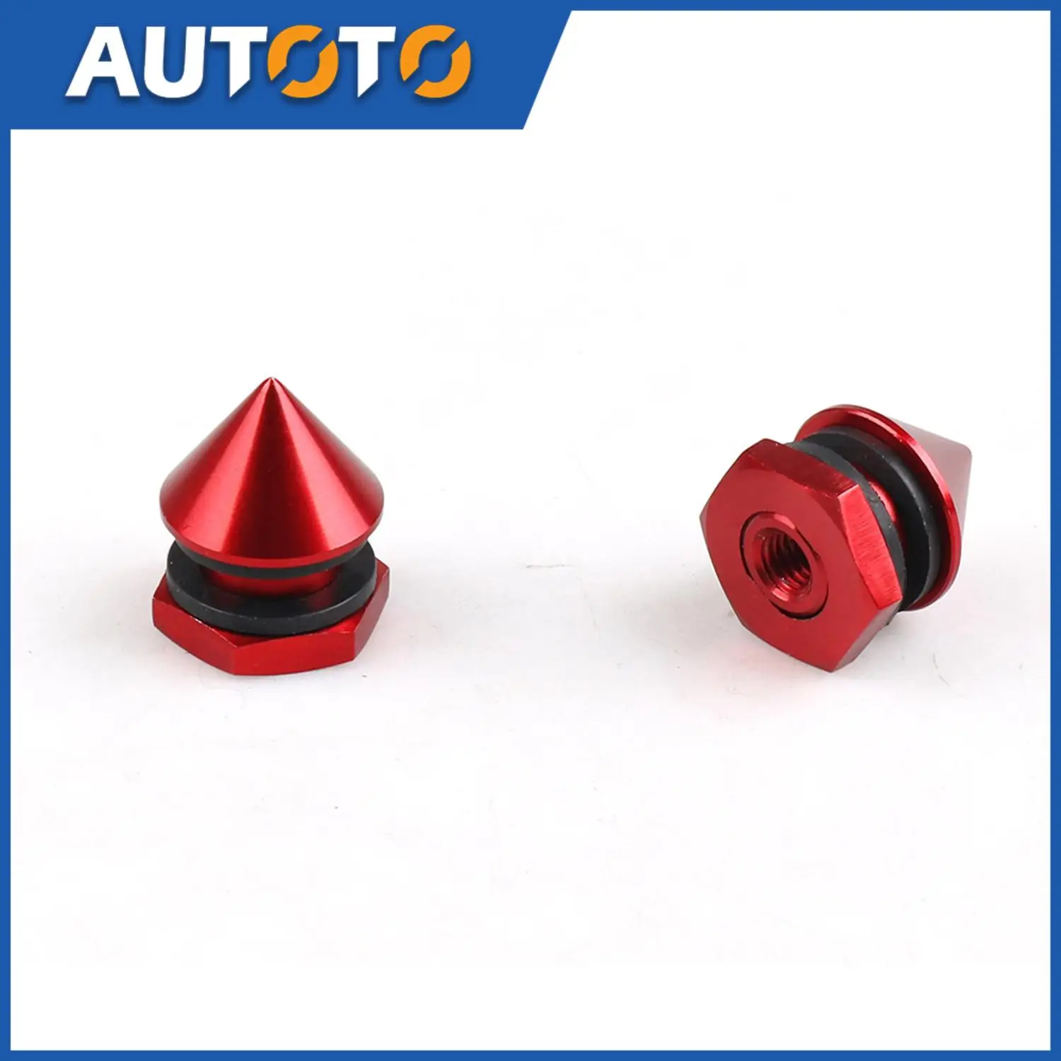 1set Car Red Aluminum Pointed Rear Window Glass Strut Kit For 92-95 ...
