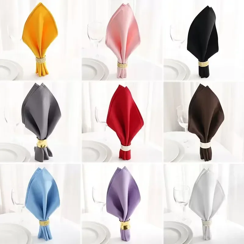 10pcs-lot-Hotel-Restaurant-Table-Napkins-48X48cm-Square-Napkin-for ...