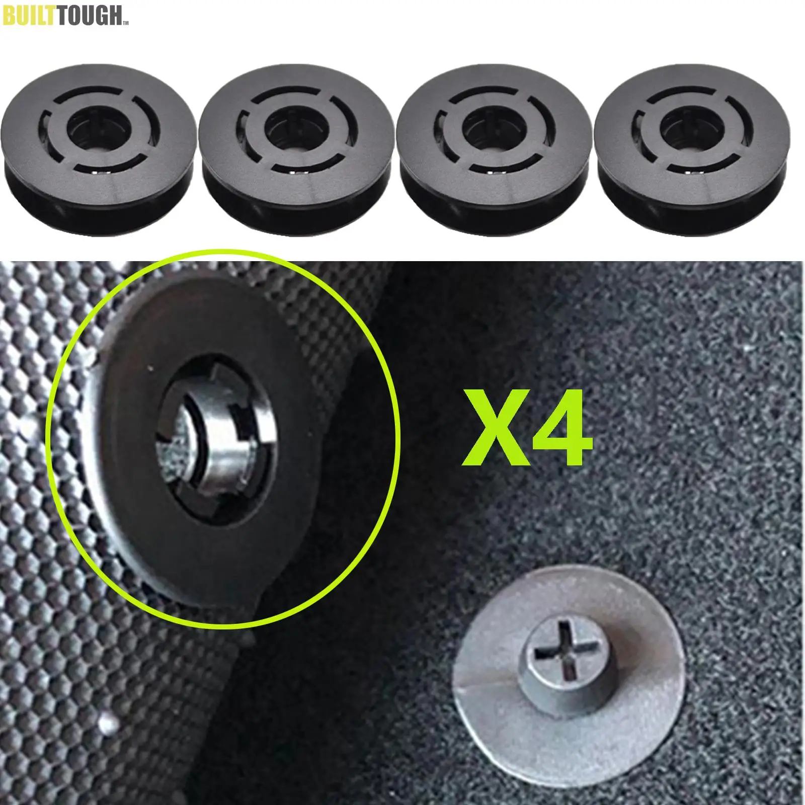 8pcs-For-SEAT-LEON-ATECA-ALTEA-MII-LBIZA-Black-Plastic-CAR-MAT-CLIPS ...