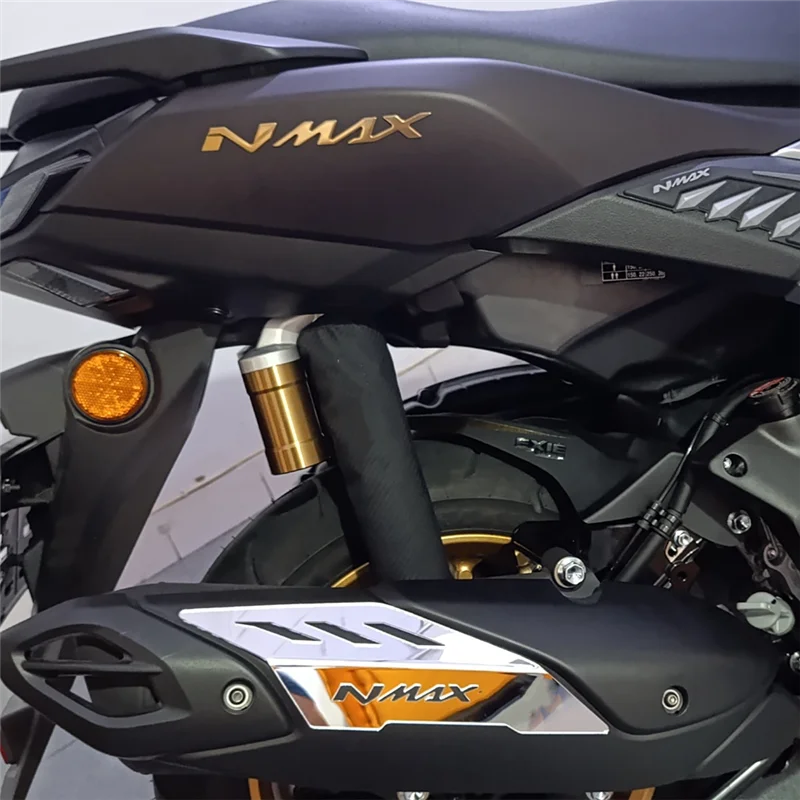 Motorcycle Exhaust Cover Decoration For NMAX155 V3/Turbo 2024 2025 ...