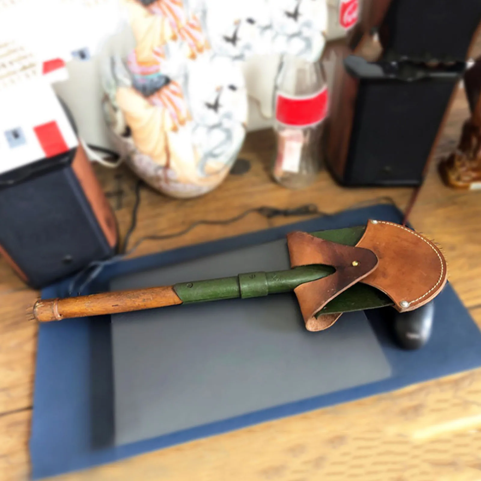 Leather-Shovel-Cover-Size-20x30cm-7-9x11-8in-Universal-Foldable-Mini ...