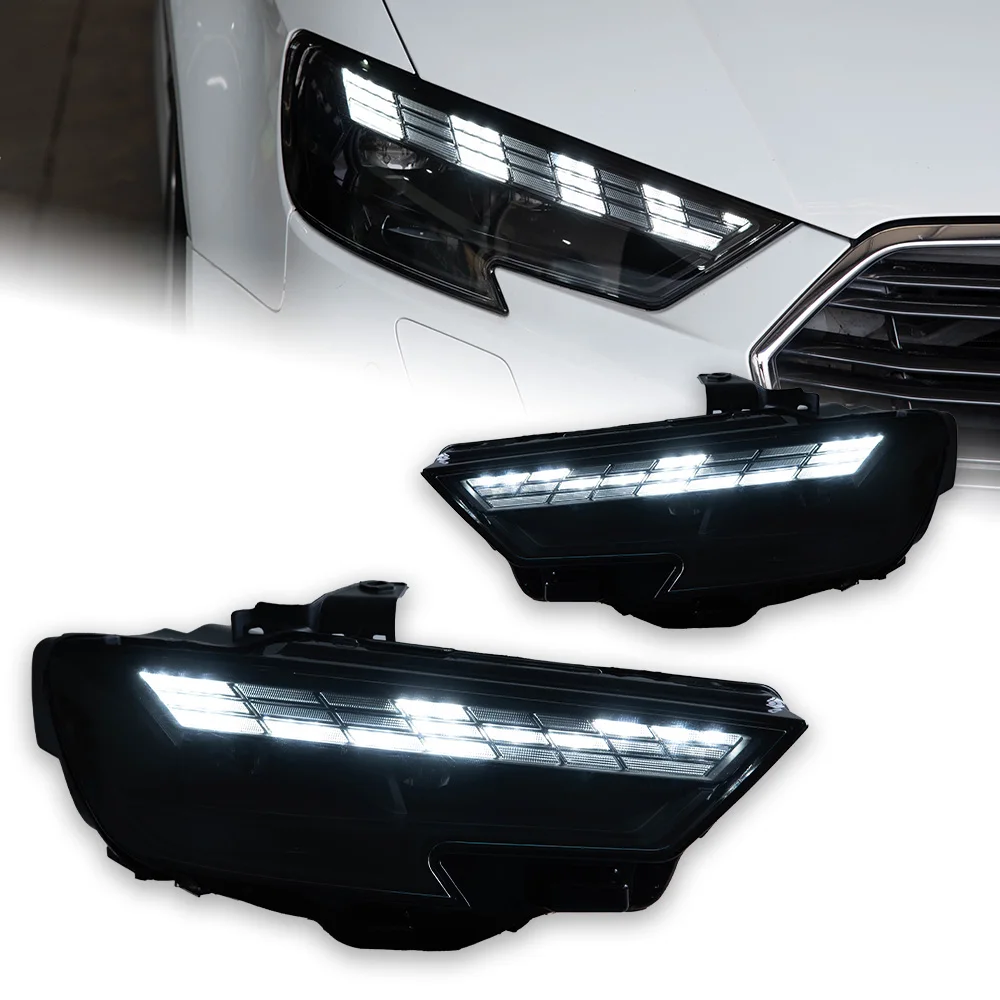 Car Lights for Audi A3 8V 2017-2021 S3 RS3 Sedan Hatchback LED Auto ...