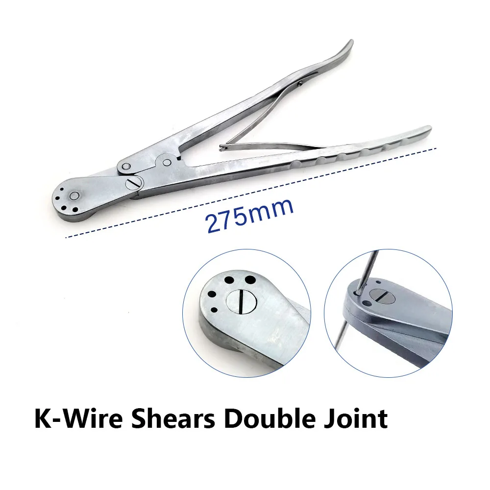 Double-Joint-Kirschner-Wire-Cutter-Bone-Steel-Wire-Scissors-Orthopedic ...