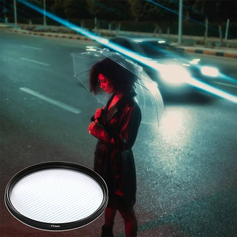 Blue-night-scene-wire-filter-Star-Light-Camera-SLR-digital-lens ...