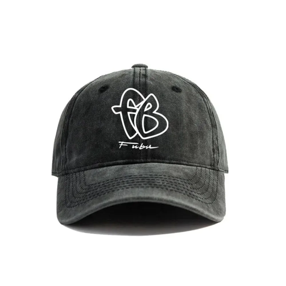 Fubu Fb Baseball Caps Distressed Hats Dad Cap Men Women Retro Outdoor ...