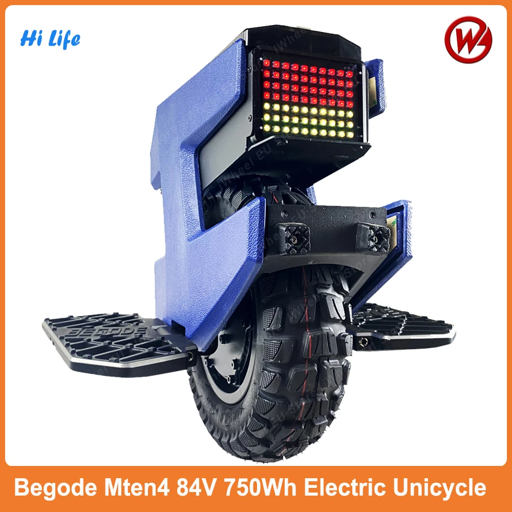 Pre Sale EU Stock Begode Mten 4 84V 750Wh Battery 1000W Motor 11inch ...