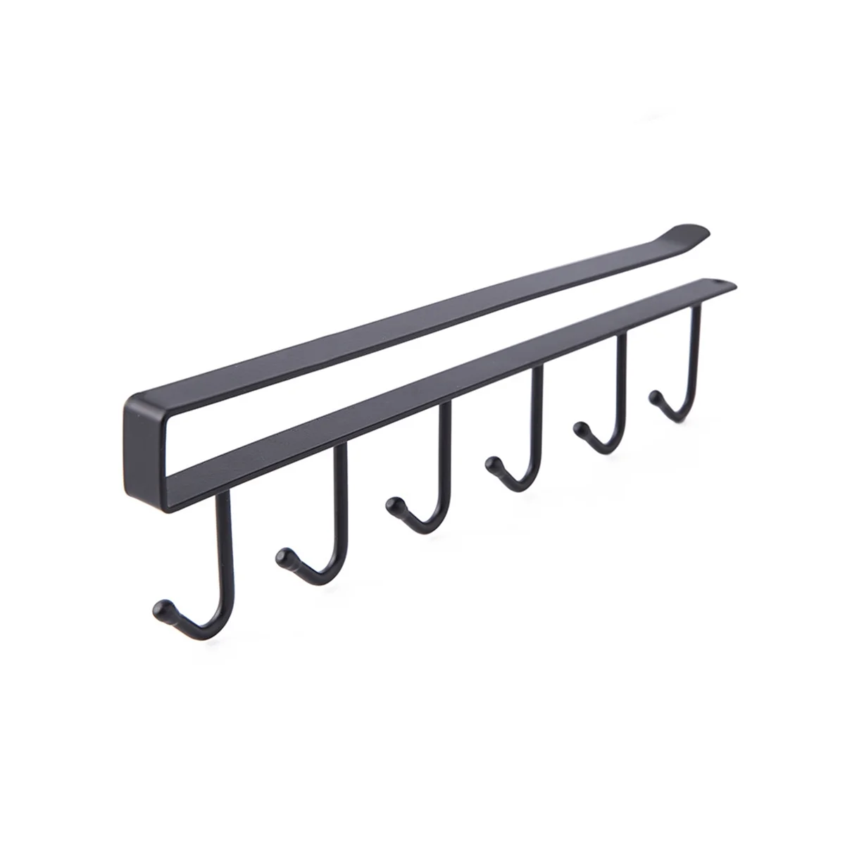 Kitchen-Hanger-Iron-Hooks-Shelf-Free-Of-Punch-Rack-Multifunction-Hanger ...