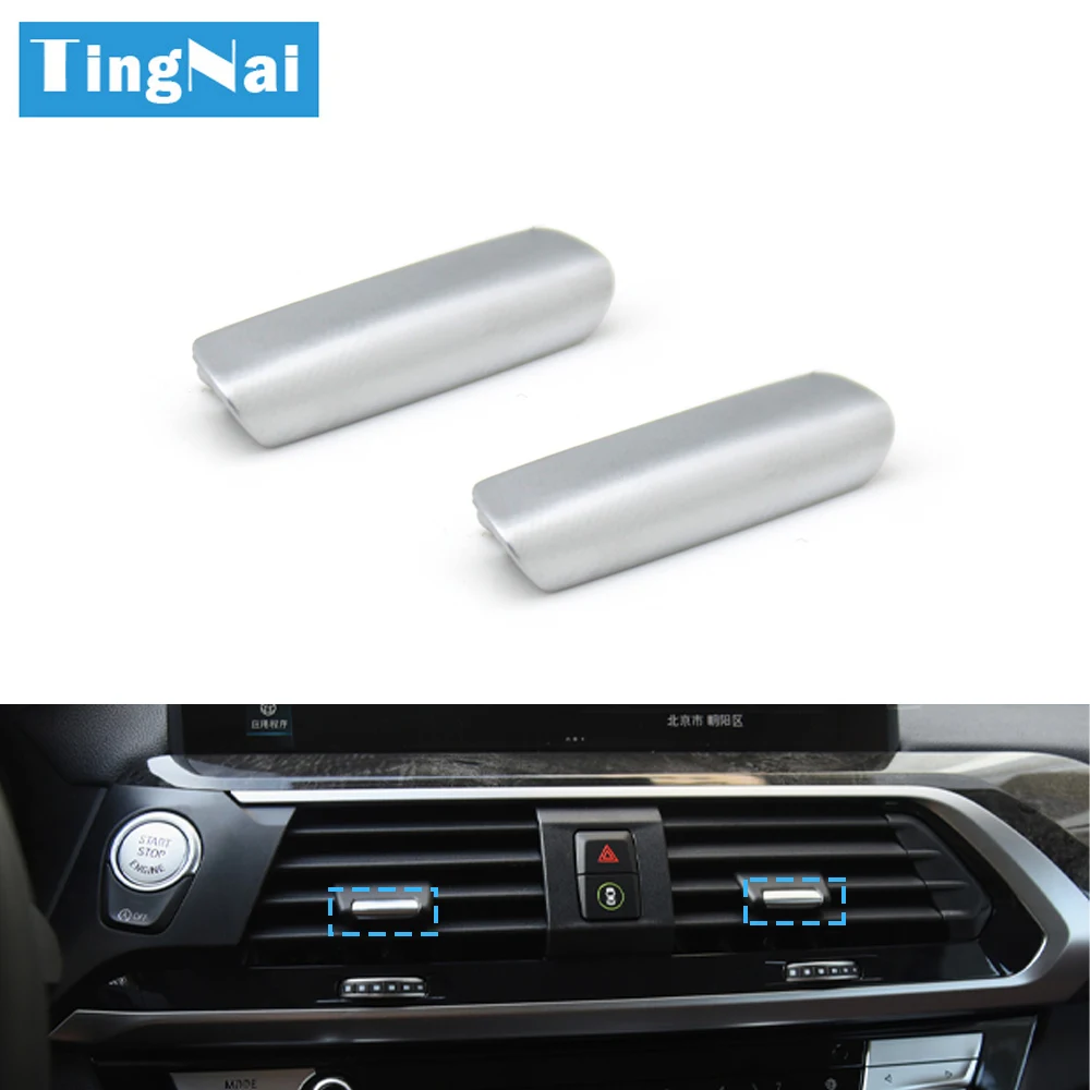 Car-Front-Rear-Air-Conditioning-AC-Vent-Outlet-Tab-Clip-Slider-Toggle ...