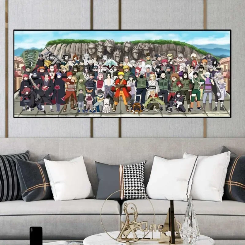 Naruto-Family-Portrait-Decoration-Painting-Organized-By-Naruto-Sasuke ...