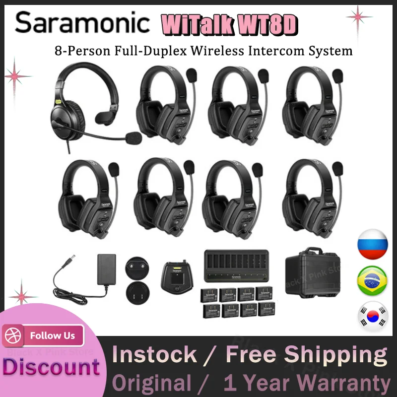 Saramonic-Witalk-WT8D-Full-Duplex-Communication-Wireless-Headset-System ...