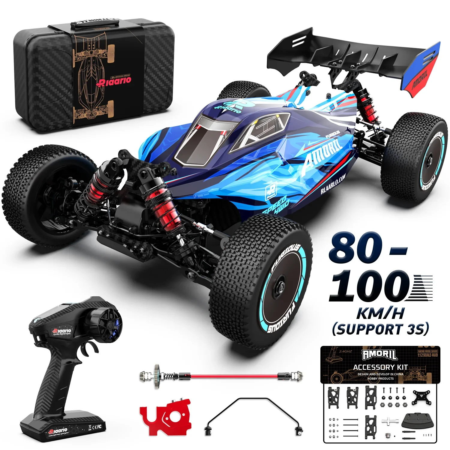 Brushless Rtr Rc Cars – 1/7 LIMITLESS 8S AVC 4X4 RTR Brushless Street ...