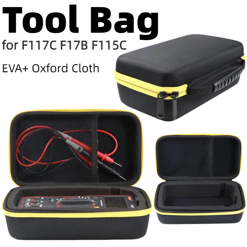 Multimeter-Storage-Bag-Organizer-Waterproof-Hard-Case-Storage-Toolbag ...