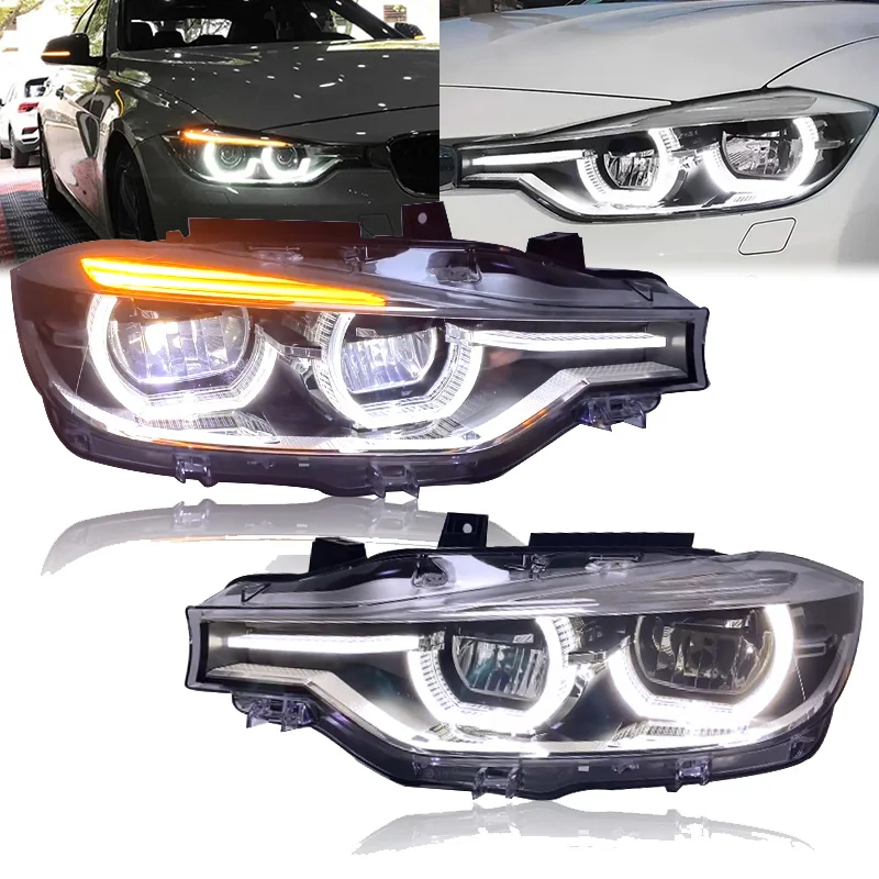 Luces-de-coche-para-BMW-Serie-3-F30-F35-F80-2013-2019-faros-LED-din ...