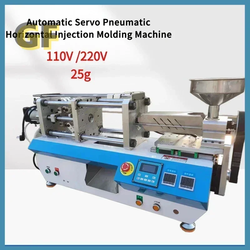 220V/110V 25g Pneumatic Horizontal Injection Molding Machine 5T ...