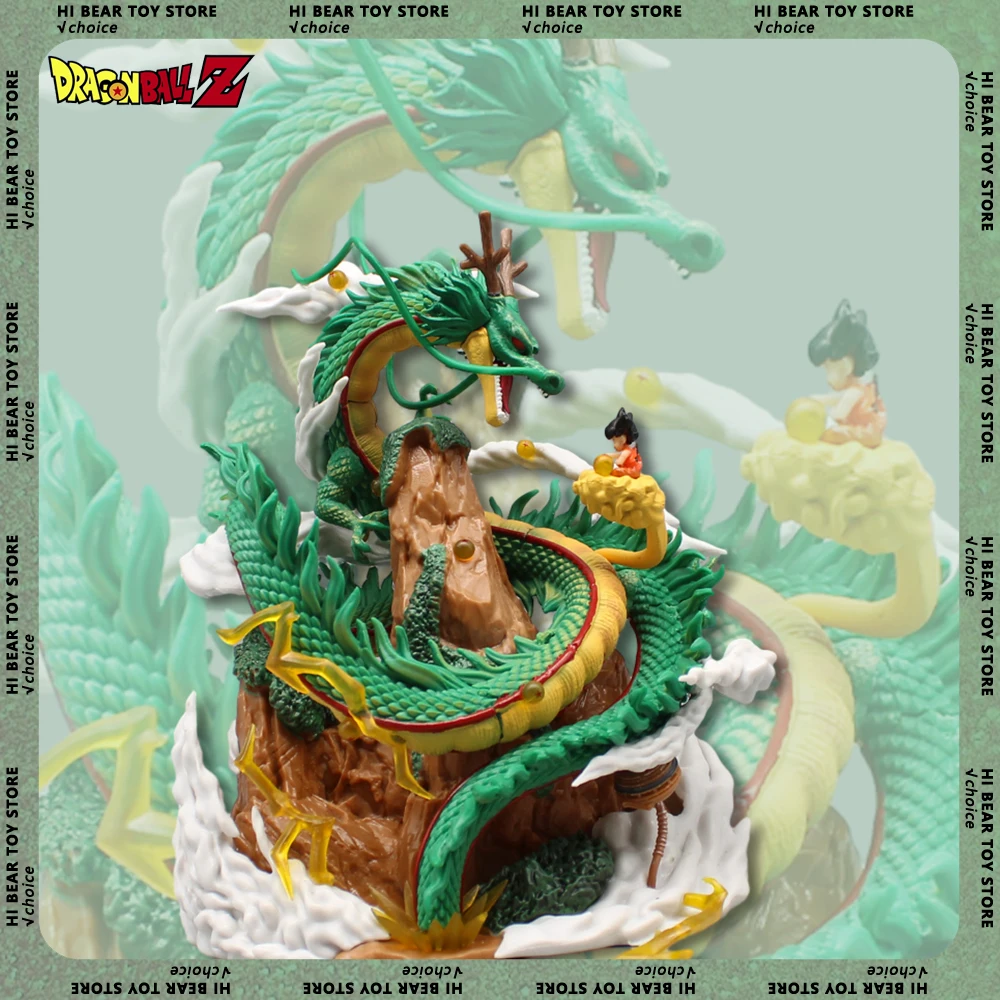 20cm-Dragon-Ball-Shenron-Action-Figures-Goku-And-Shenron-Anime-Figurine ...