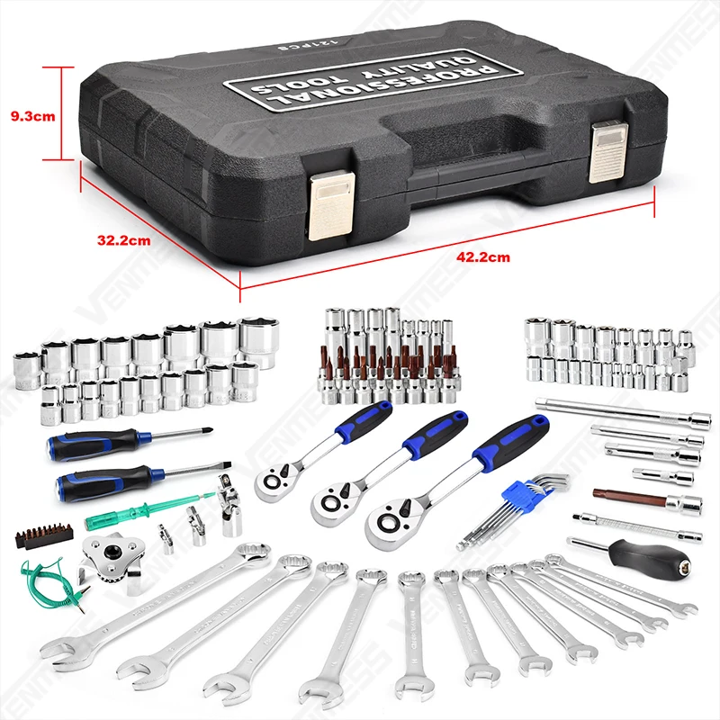 1-4-1-2-Inch-Socket-Wrench-Set-Drive-Master-Socket-Set-with-Ratchets ...