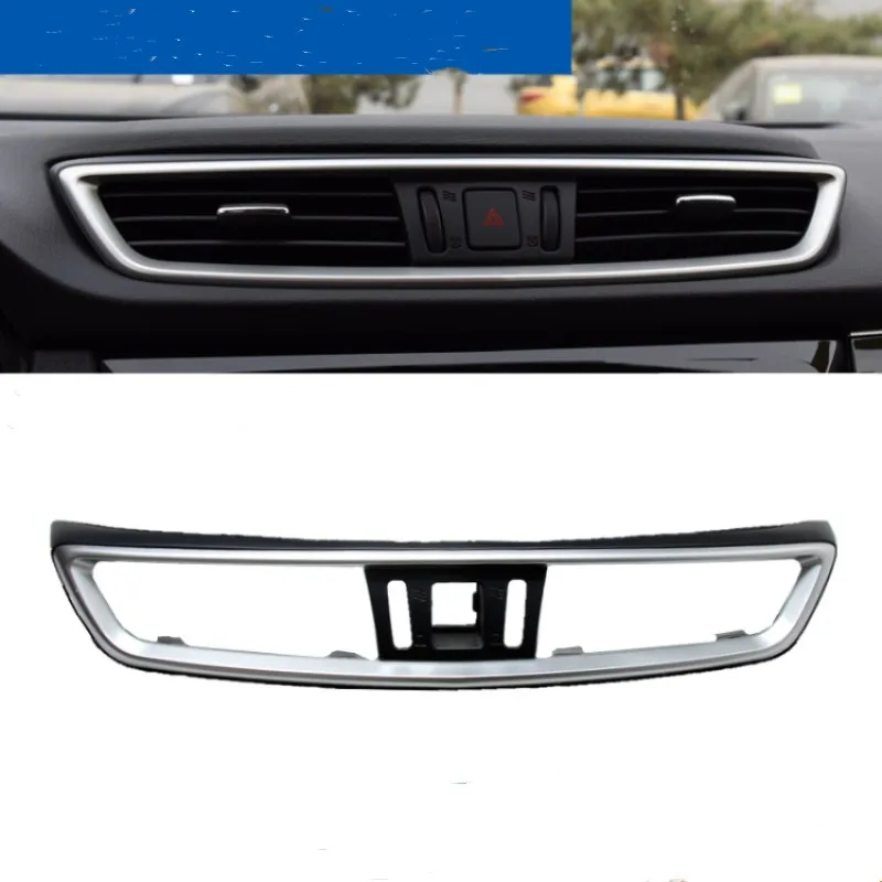 Ventilaci-n-de-aire-acondicionado-para-NISSAN-QASHQAI-Marco-plateado ...