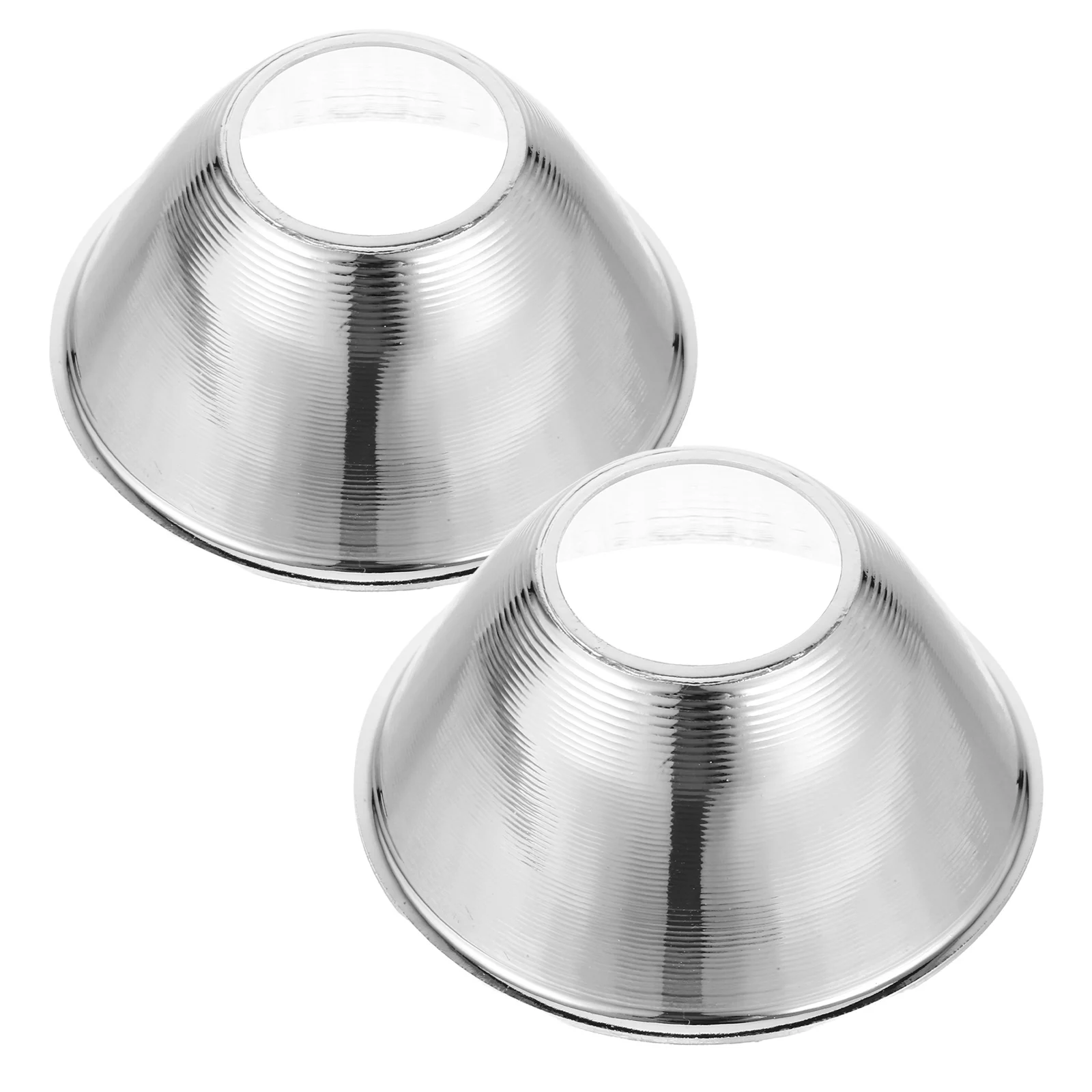 2Pcs Flashlight Reflector Cup Replacement Aluminum Reflector Ring Long ...