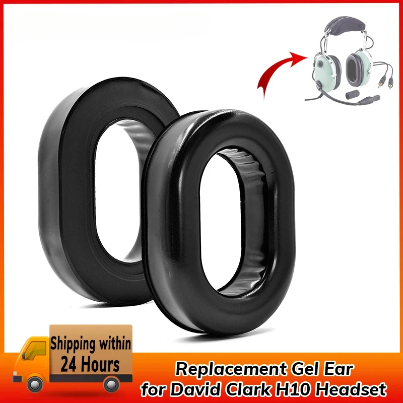 Replacement Gel Ear Seals Ear Cups Ear Pads Cushion for David Clark H10 ...