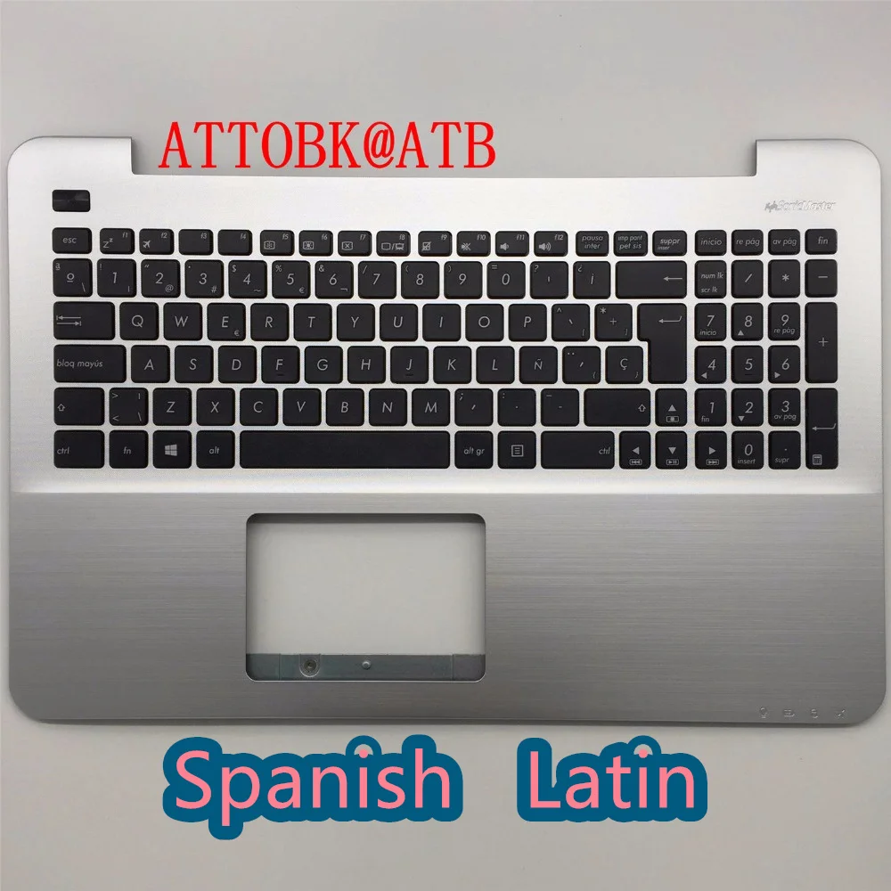 Spanish Laptop Keyboard For Asus X555 X555l A555l F555l R556l Vm510l ...