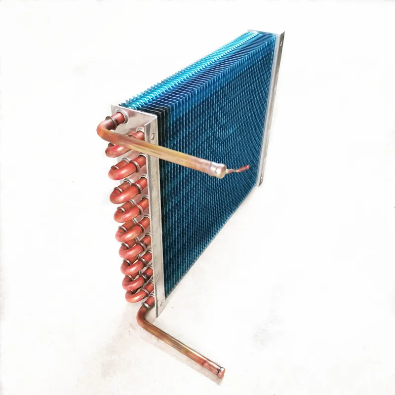 2-10-300-Copper-Tube-Aluminum-Fin-Air-cooled-Water-cooled-Evaporator ...