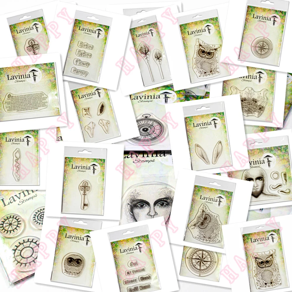 Metal Cutting Dies Stamps Owl Nightfall Forest Flower Compass Heart DIY ...