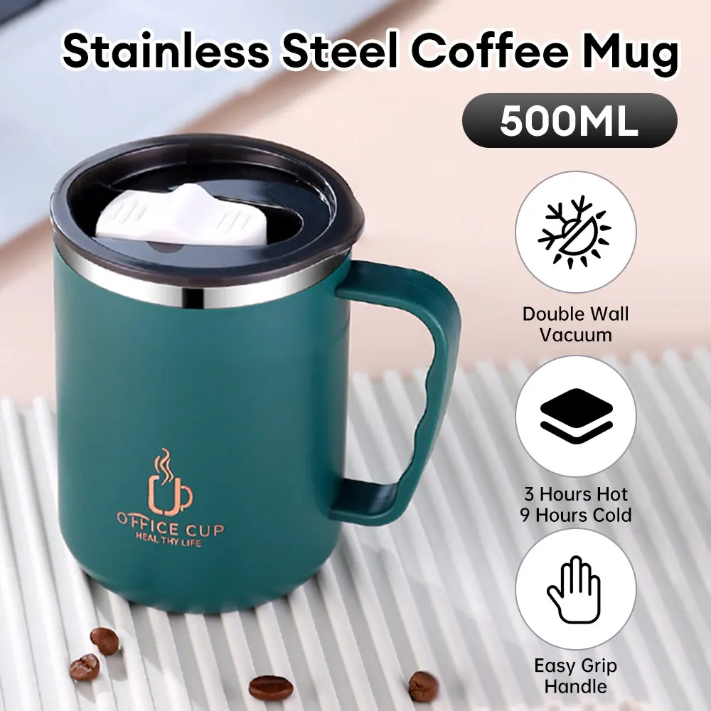 500ml-thermische-Kaffeetasse-doppelwandige-w-rme-isolierte-Kaffee-milch-becher-aus-Edelstahl-mit ...
