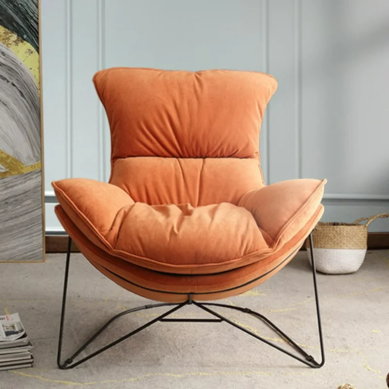 Designer-Puffs-Nordic-Modern-Chair-Reading-Lazy-Foldable-Recliner ...