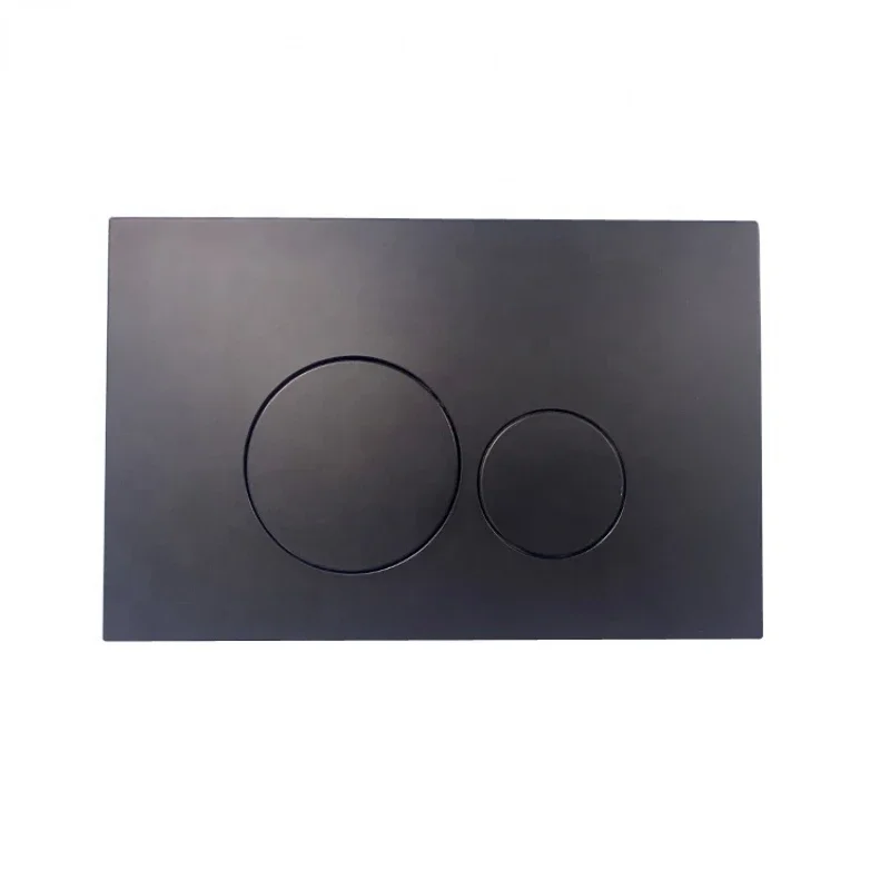 Concealed-Cistern-Flush-Plate-in-Matte-Black-Color-for-Toilet-Hidden-in ...