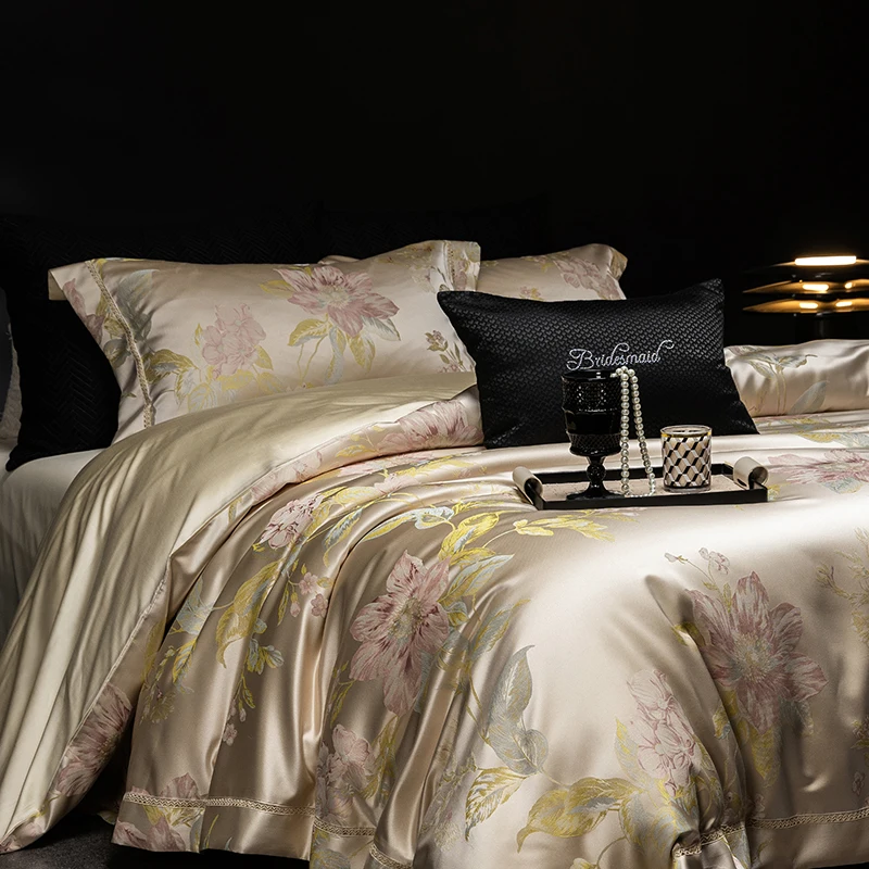 Why White Cotton Brocade Fabric Makes the Ultimate Luxury Bedding Choice