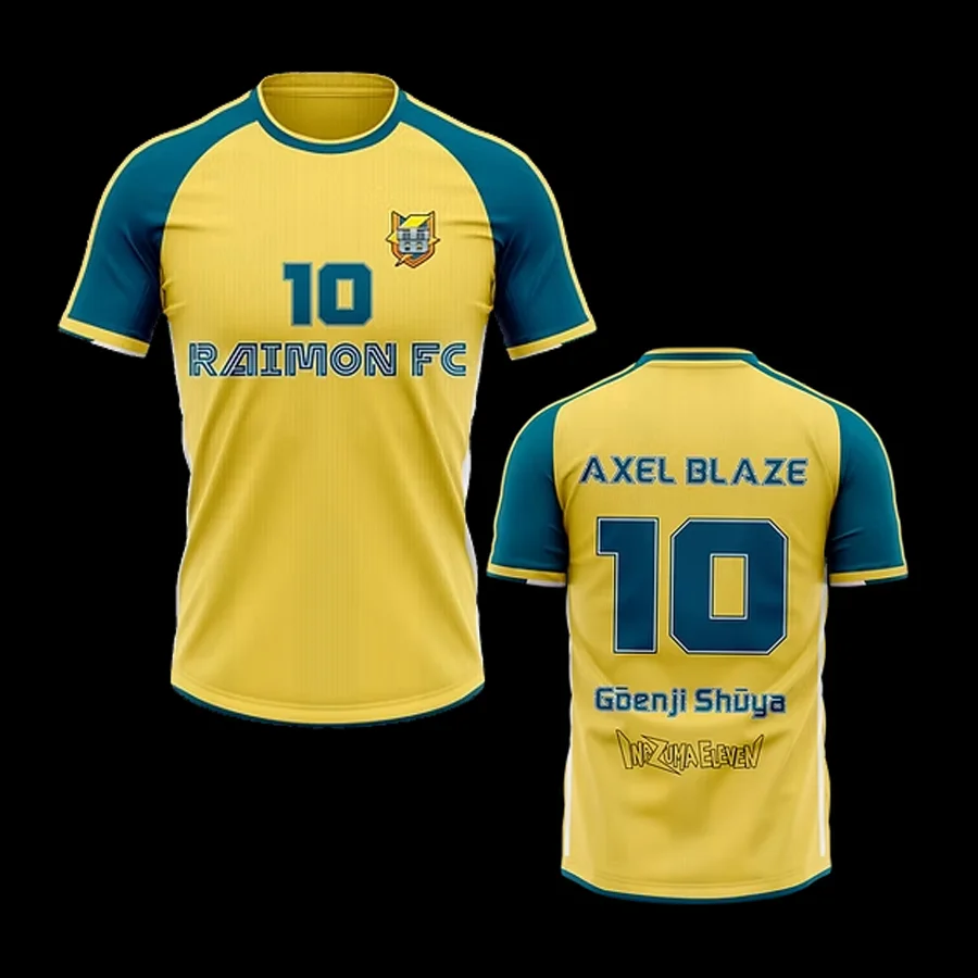 Popular Inazuma Eleven Kaio Jersey 3D Print Kids Anime Football T ...