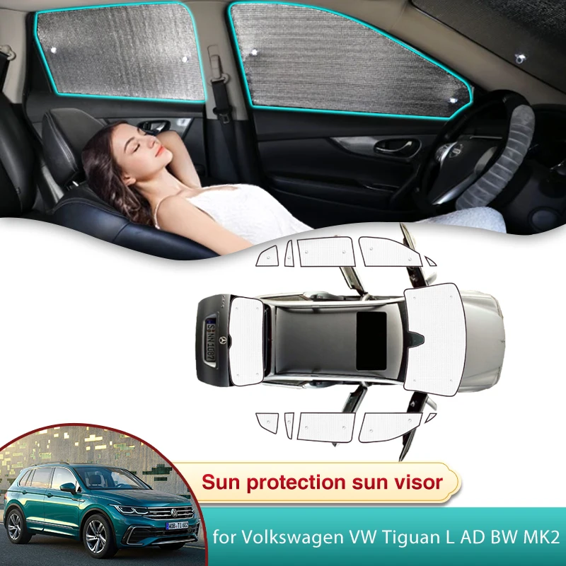 Full-Car-Sun-Shade-for-Volkswagen-VW-Tiguan-L-AD-BW-MK2-2016-2017-2018 ...