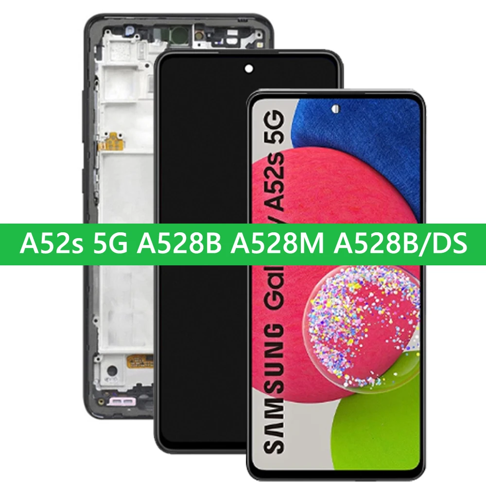 100-NEW-OEM-6-5-AMOLED-Display-For-Samsung-Galaxy-A52s-5G-A528-A528B ...