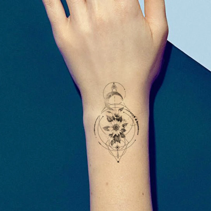 Geometric Circle Tattoos