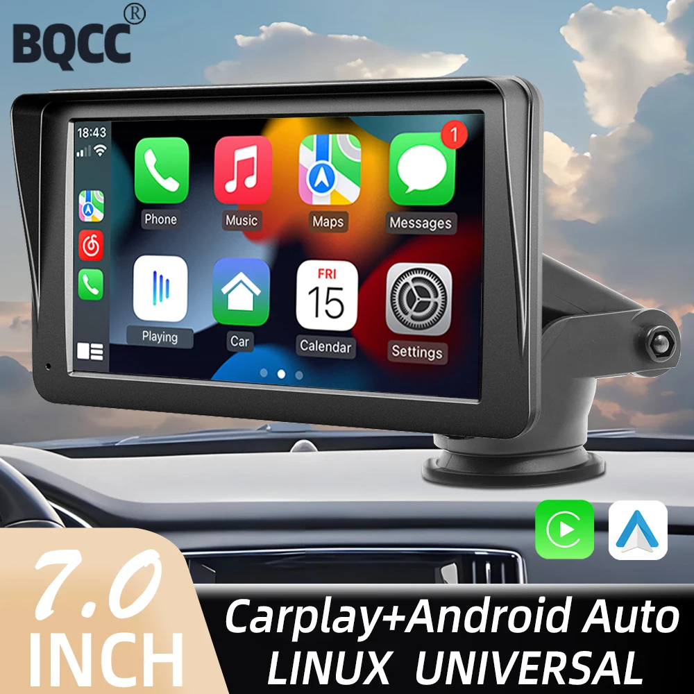 Car-Radio-7inch-CarPlay-Android-Auto-Wireless-Multimedia-Video-Player ...