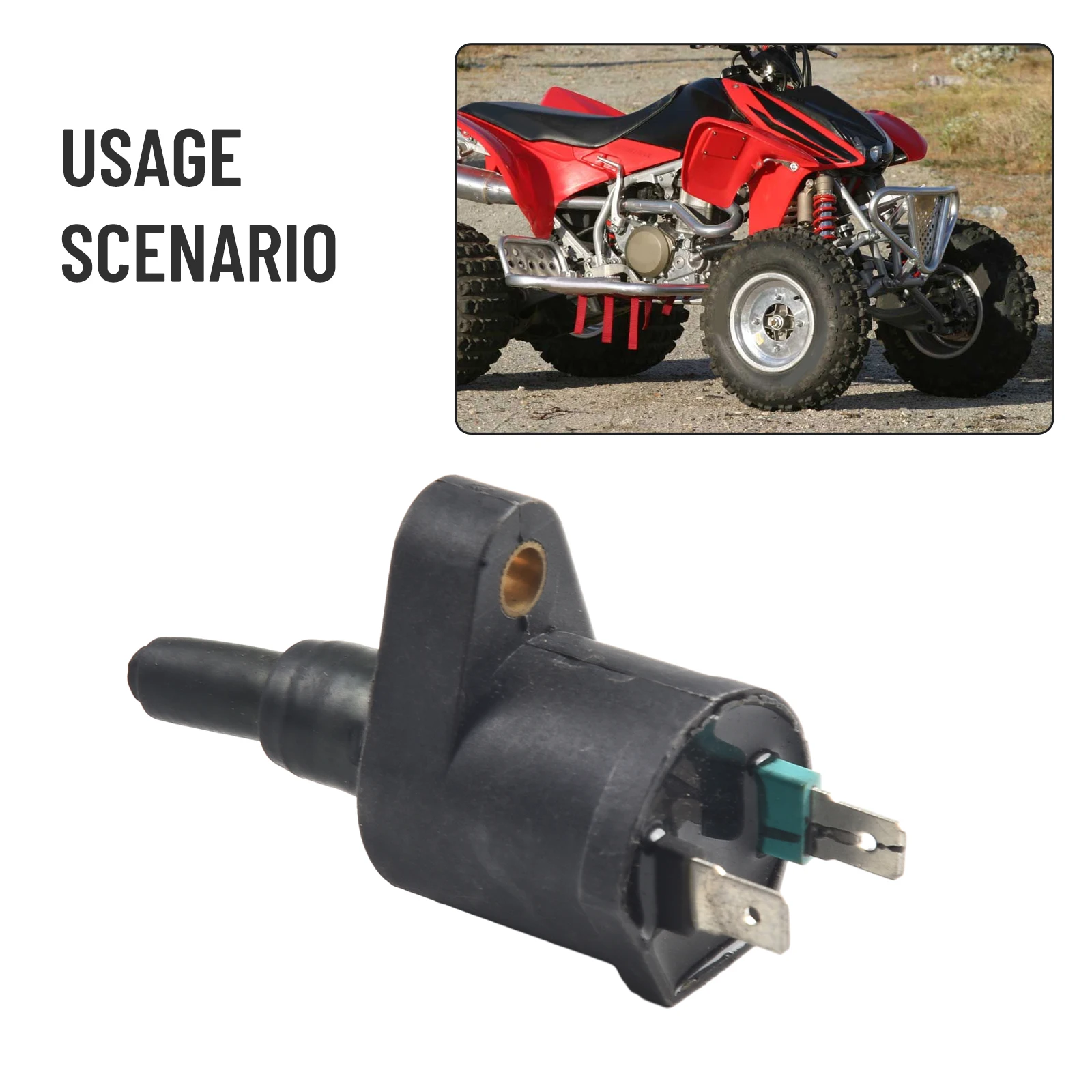 Universal-50cc-125cc-250cc-TRX300-GY6-Motorcycle-Ignition-Coil-Lead ...