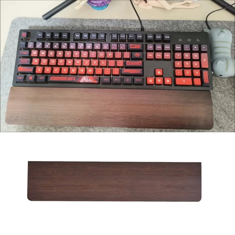 Wooden-Keyboards-Wrist-Rest-Solid-Wooden-Wrist-Rest-Support-Hand-Pad ...