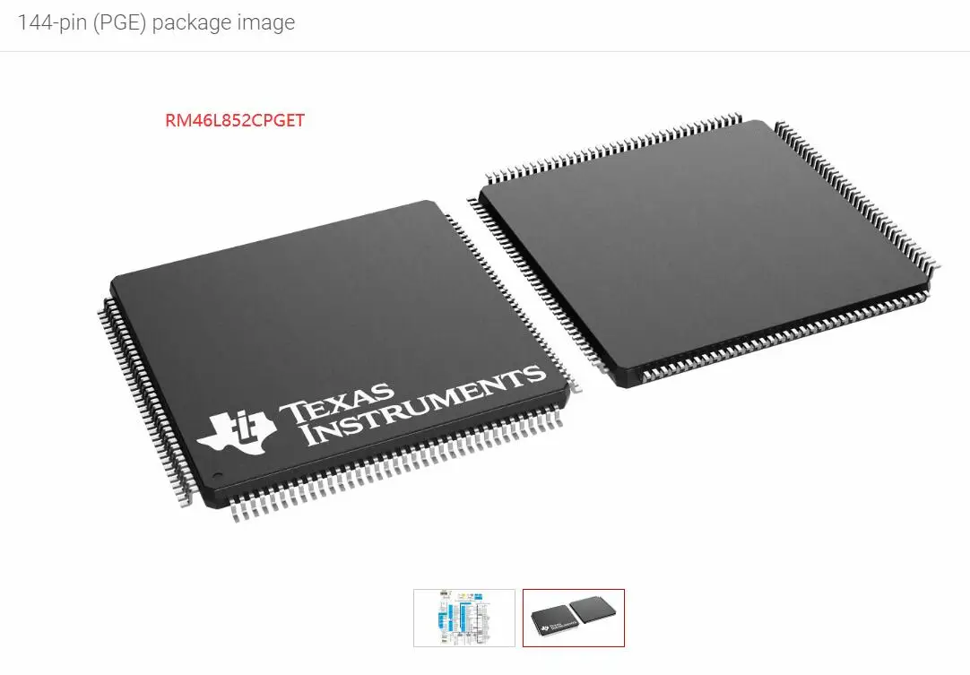 RM46L852CPGET-LQFP144-16-32-Bit-RISC-Flash-MCU-Cortex-R4F-EMAC-USB-40 ...