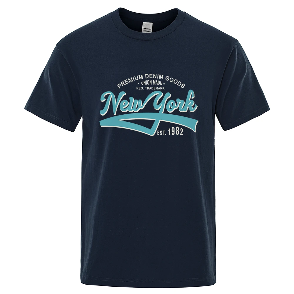 Fashion Letter Street City New York Est.1982 Men Women Clothes Quality ...