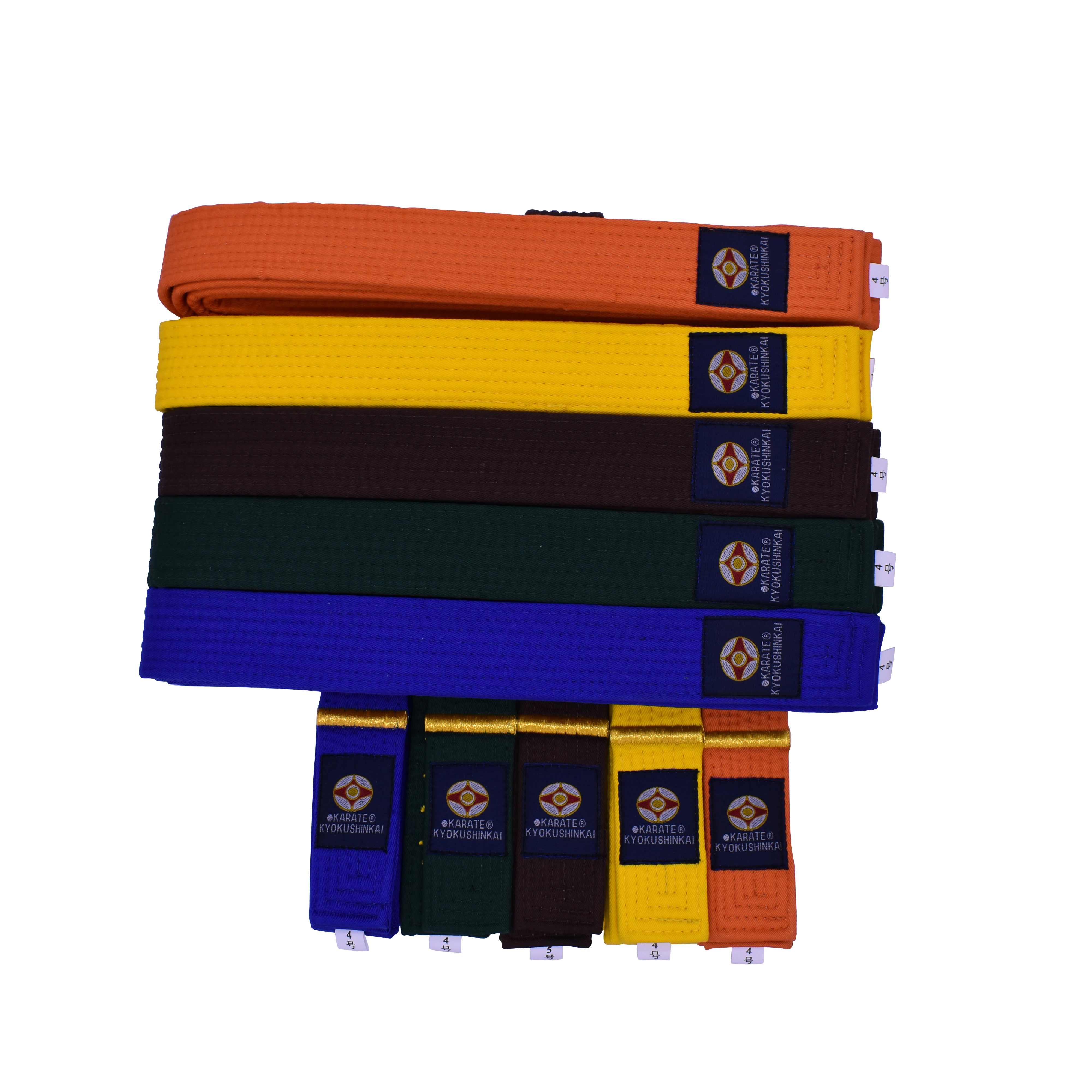 Sinobudo-Kyokushin-Kai-Karate-Belts-Kyokushin-Kai-Kan-IKO-Embroidery ...