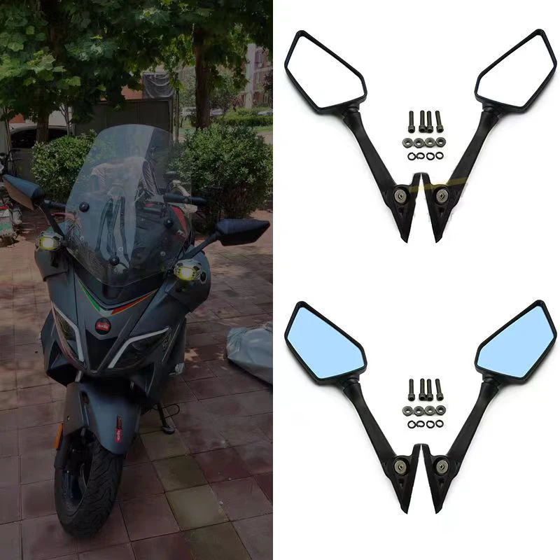 1-pair-For-Yamaha-R3-R25-R15-Rearview-Mirror-NMAX155-Xmax300-Folding ...
